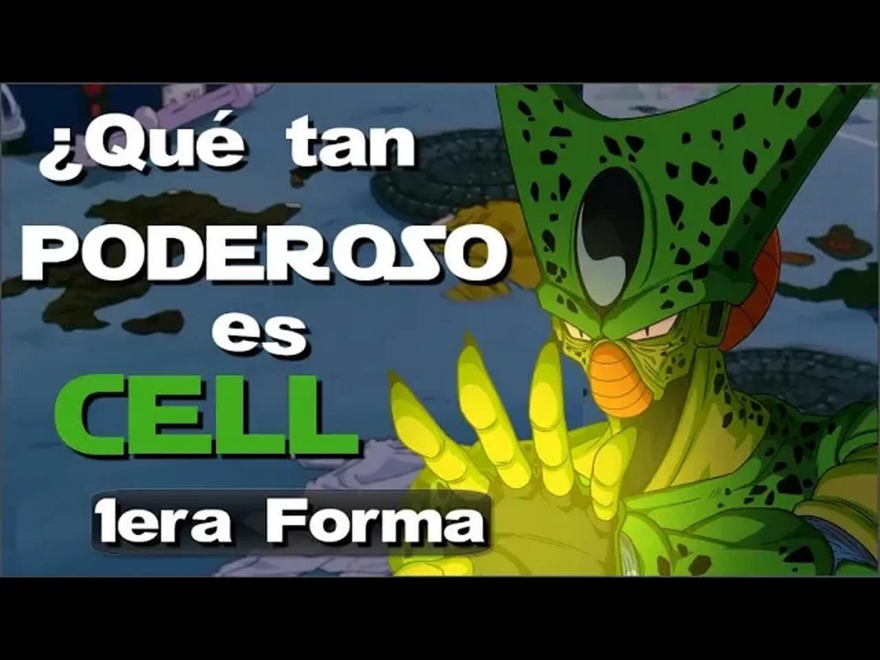 ¿ Que tan PODEROSO es Cell imperfecto? primera forma