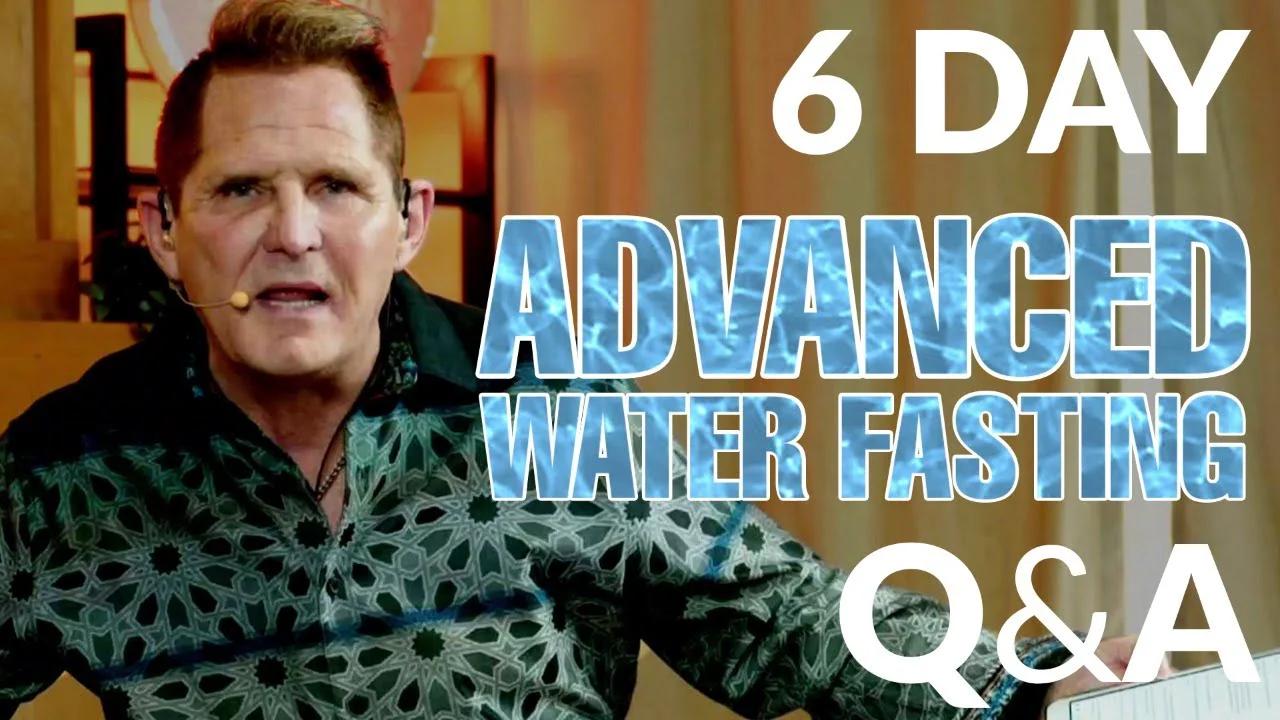 6 Day Advanced Water Fasting Challenge LIVE Q&A - Day 6 - Ending The Fast