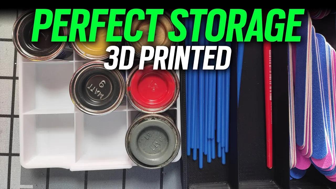 Stackable 3D Printed Storage - Creality K1 3D Printer - Print Ideas ...