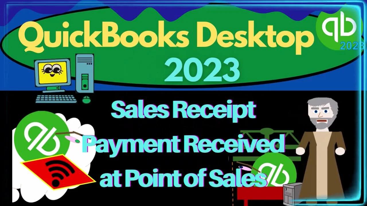 Sales Receipt Payment Received at Point of Sale 7140 QuickBooks Desktop ...