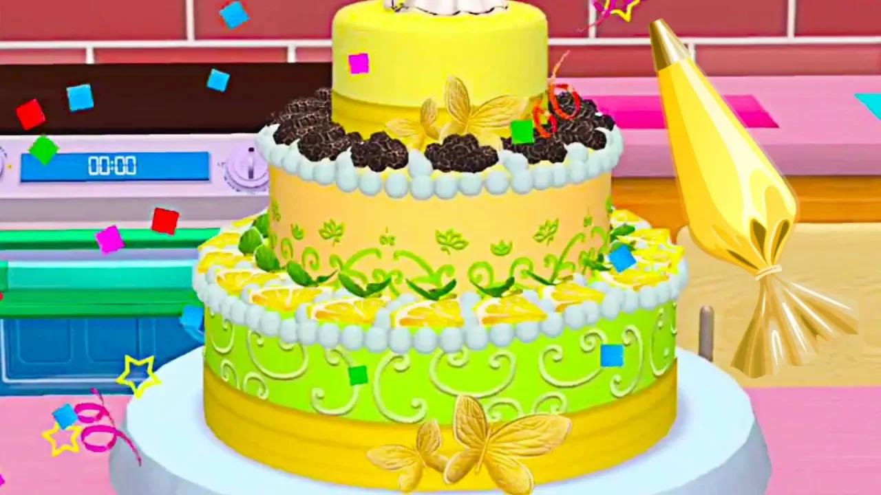 Fun 3D Cake Cooking Game My Bakery Empire Color, Decorate & Serve Cakes ...