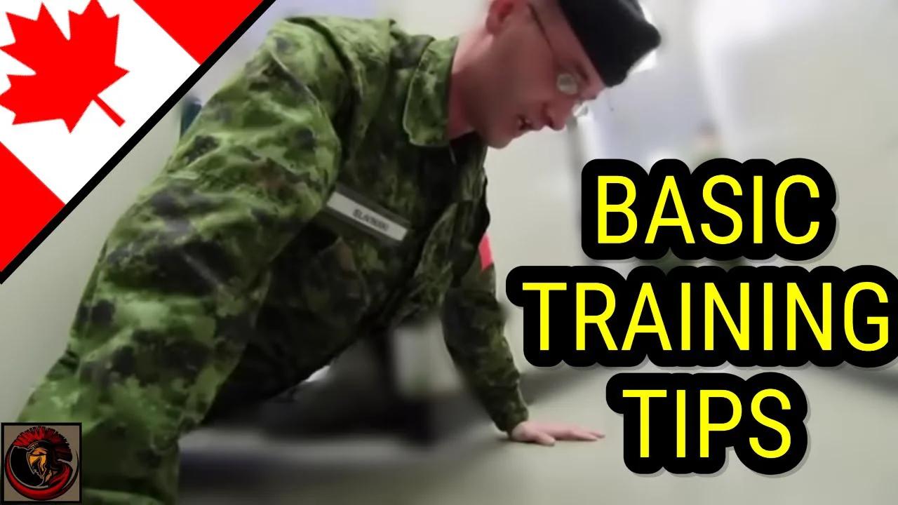 Canadian Armed Forces: Basic Military Qualification (BMQ) - TOP 10 TIPS ...