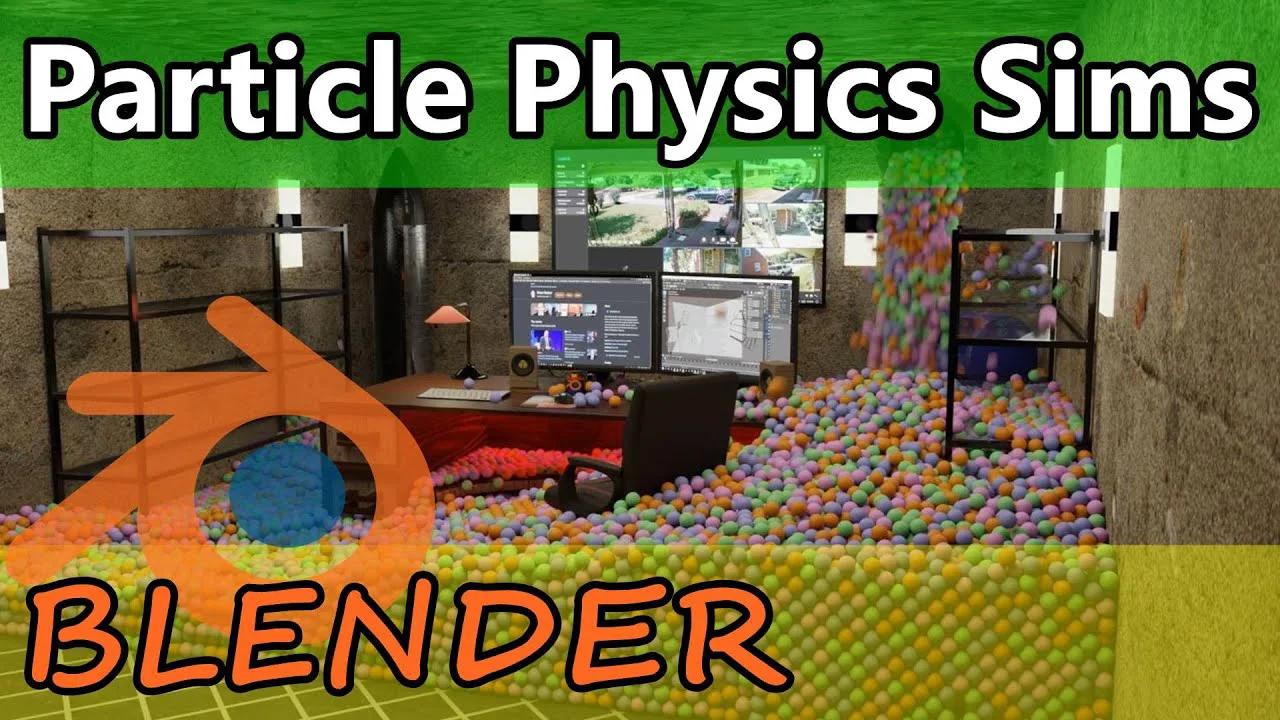 Some Random Particle Sims - Blender
