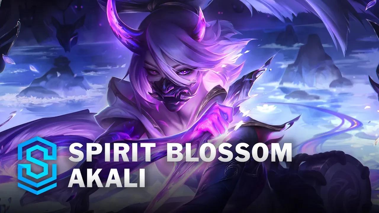 Spirit Blossom Akali Skin Spotlight - League of Legends