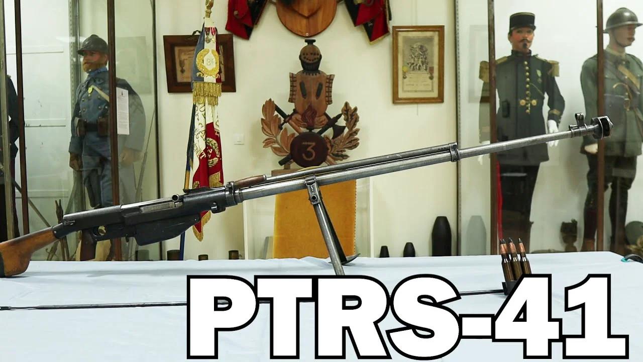 PTRS-41 – Le Fusil Antichar de Simonov