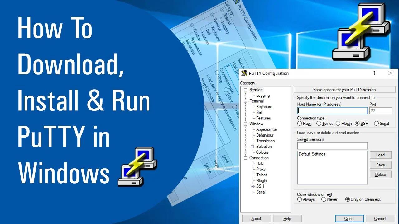 How To Download Install And Run PuTTY in Windows ||Hindi||