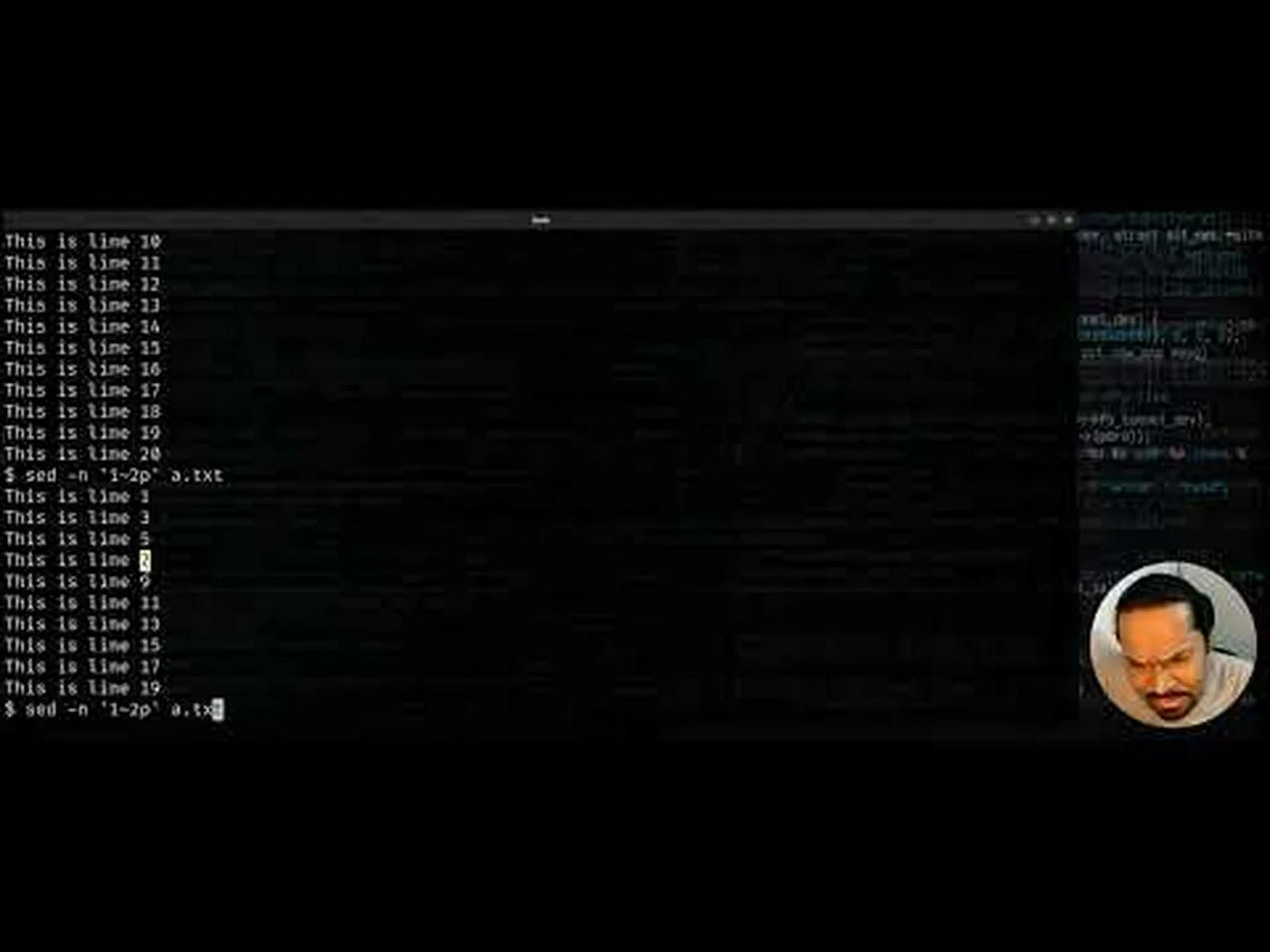 Linux Command Line Extract Alternate Lines From A Text File Or Command