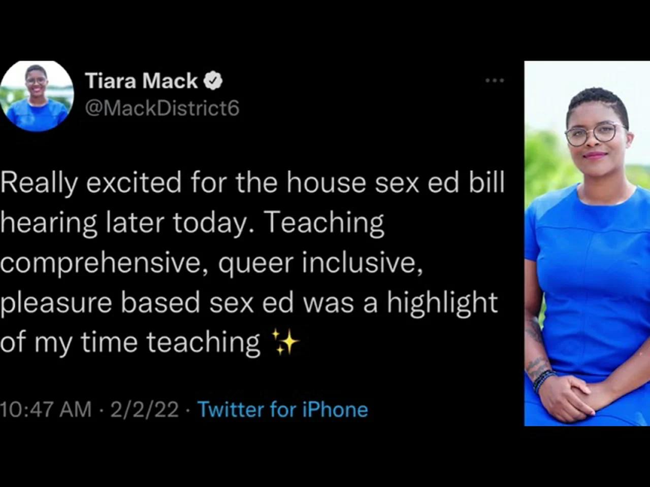 Rhode Island Senator Tiara Mack is twerking for votes