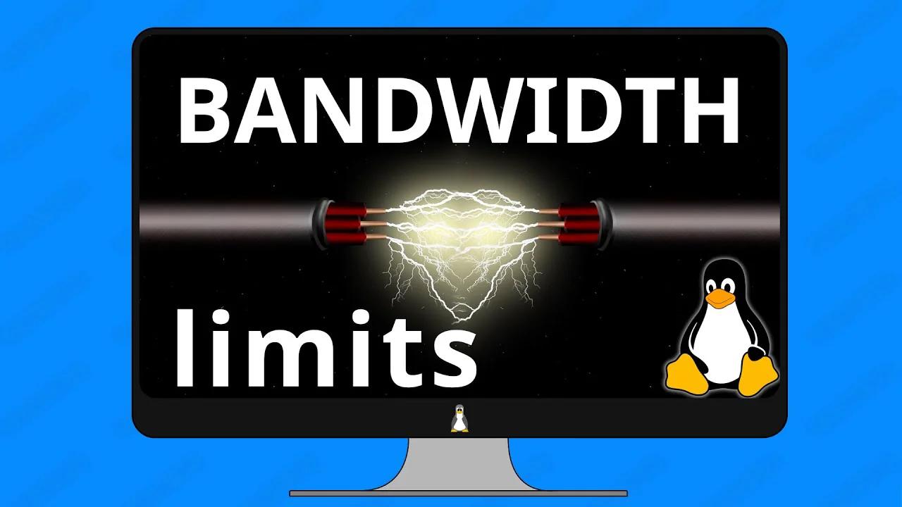 How to limit network bandwidth in Linux