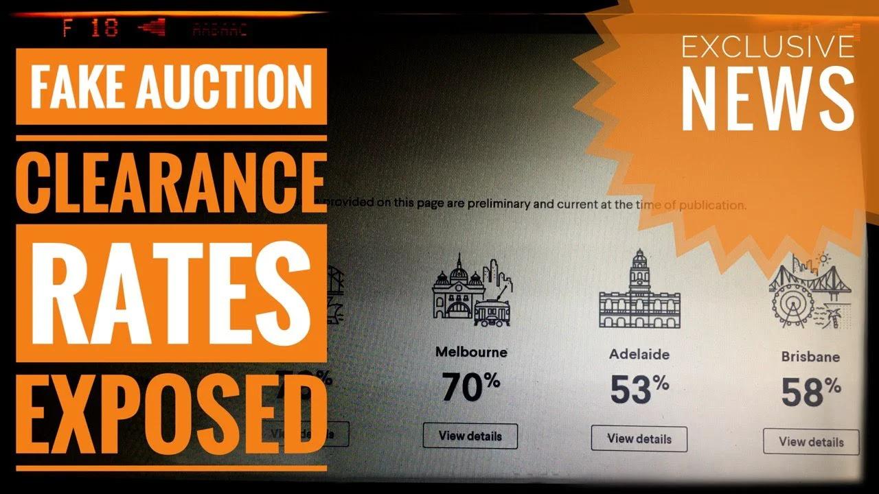 Fake Auction Clearance Rates Exposed