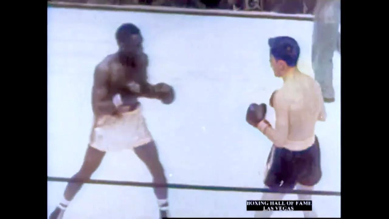 10 Knockdowns! Jimmy Carter vs Tommy Collins in Boston April 24, 1953 ...
