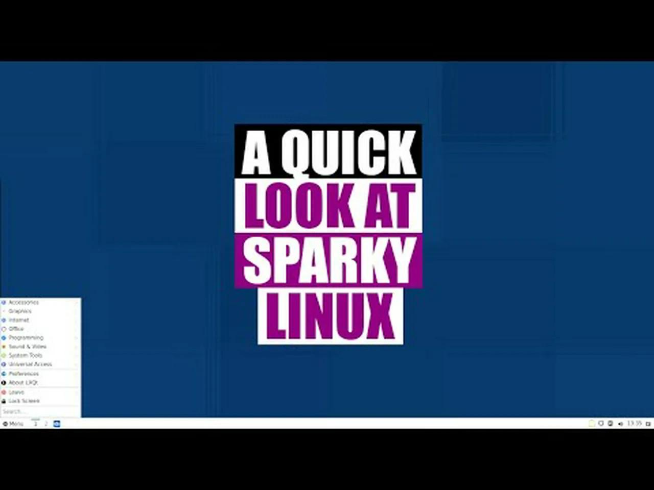 Sparky Linux Is Debian With Non-GNOME Desktops