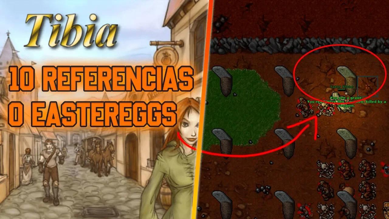 10 Easter Eggs, Referencias en Tibia #2 // Tibia Lore // Historia