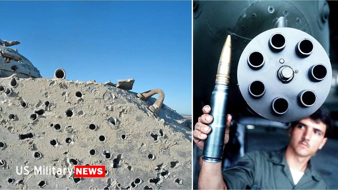 GAU-8 Avenger: Hiding Behind a Tank won’t SAVE You