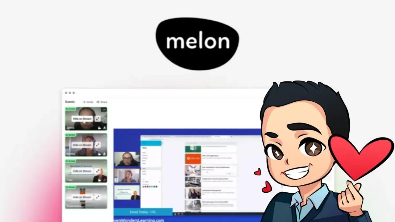 Melon App Live Streaming Review (Streamyard and Restream Alternative)