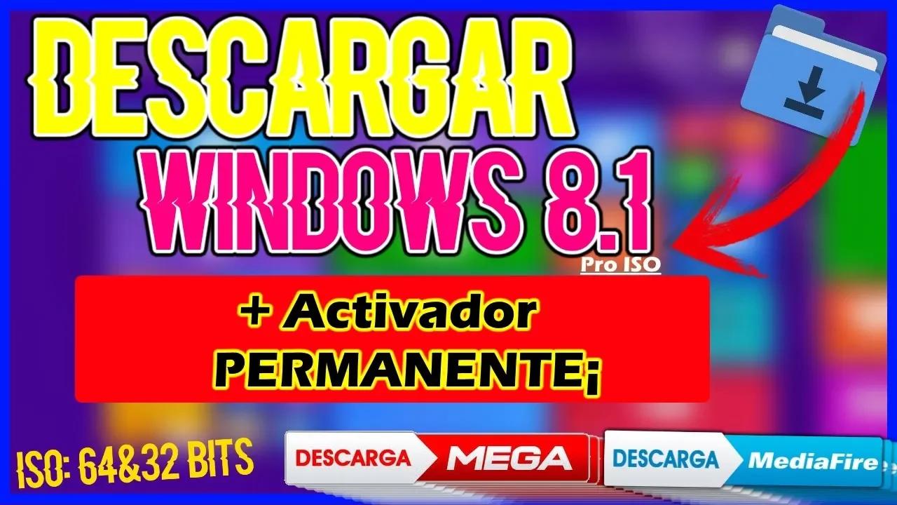 Descargar Windows 8.1 PRO ISO Original Español [64&32] Bits 2020