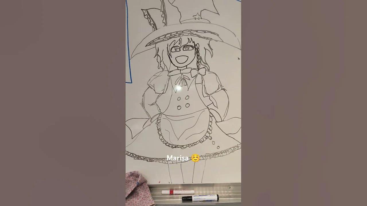 Marisa kirisame drawing