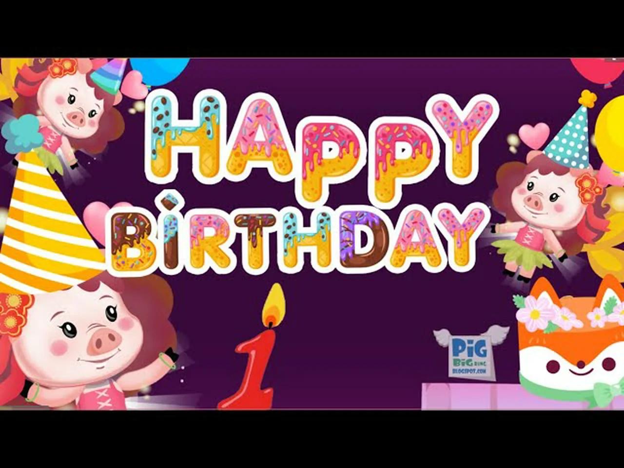 Happy Birthday Song For One Year Old Baby
