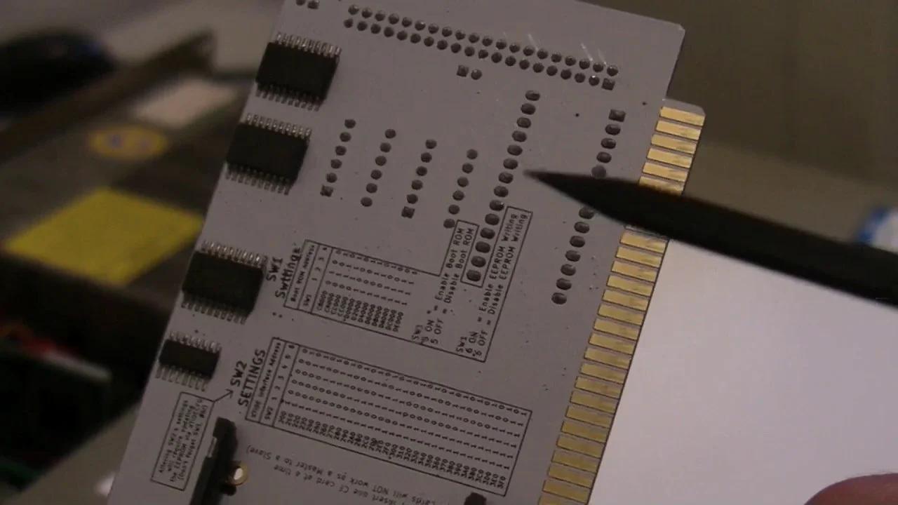 How to flash the BIOS on an XT-IDE CF ROM