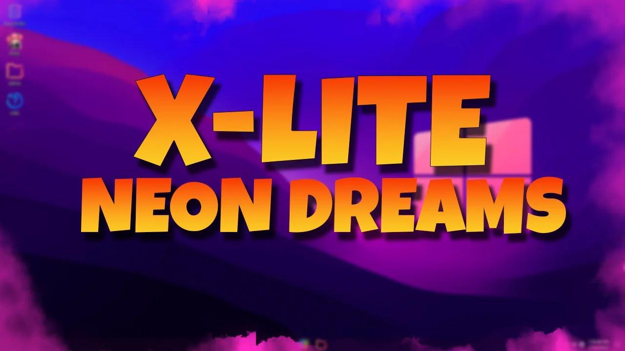 Unboxing the NEW Windows 11 X Lite - Get Ready for "Neon Dreams"