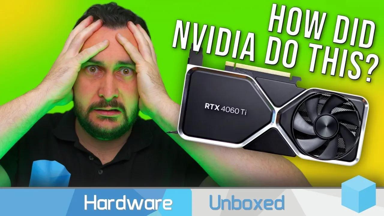 Why The RTX 4060 Ti Sucks, Really Bad! GeForce RTX 4060 Ti vs. RTX 3060 ...