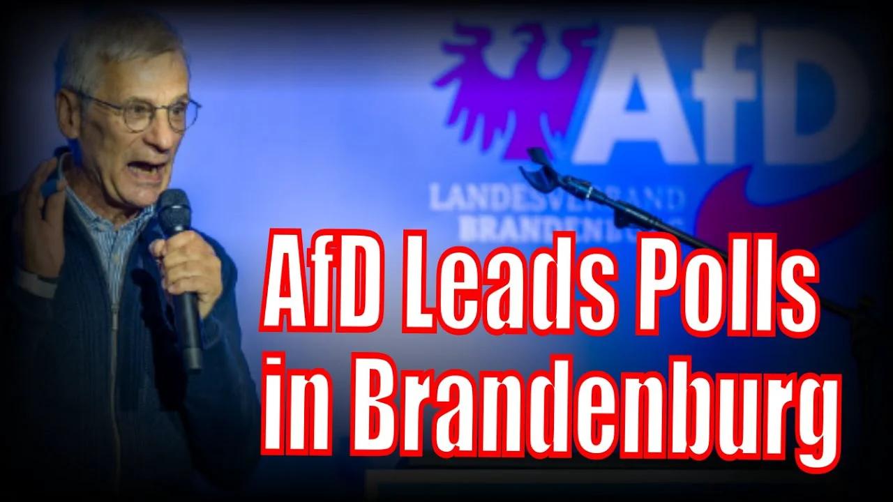 Will the AfD Win in Brandenburg, too?