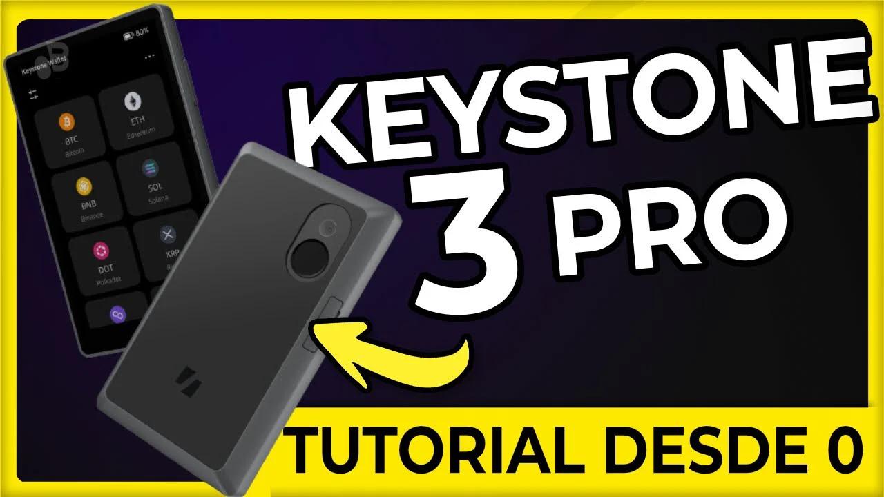 🧰 KEYSTONE 3 PRO | HARDWARE WALLET | UNBOXING, TUTORIAL paso-a-paso y ...