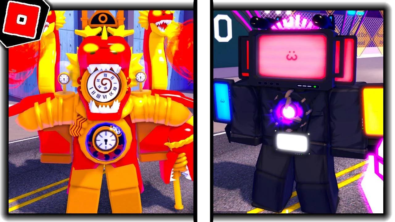 ALL NEW UPGRADED TITAN TV MAN 2.0 SHOWCASE in BATHROOM ATTACK - Roblox
