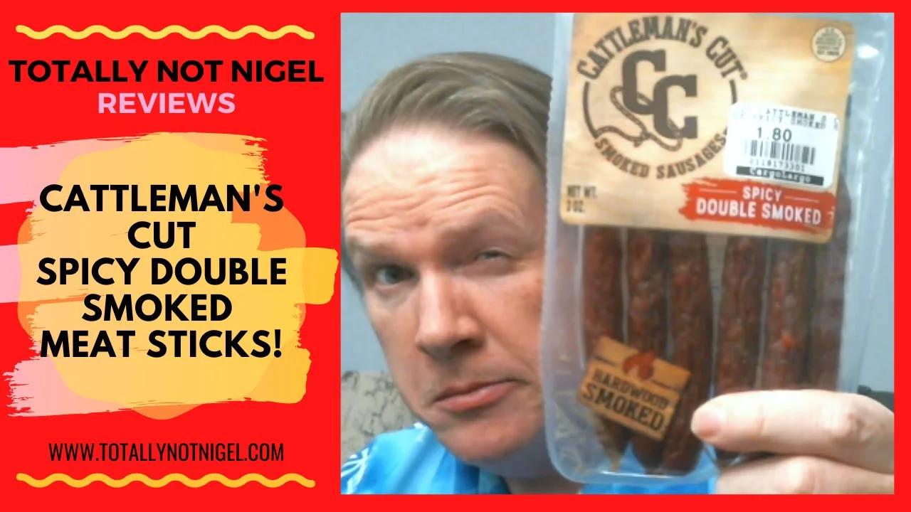 FOOD REVIEW: Cattleman's Cut Spicy Double Smoked Meat Sticks (Part 3 of ...