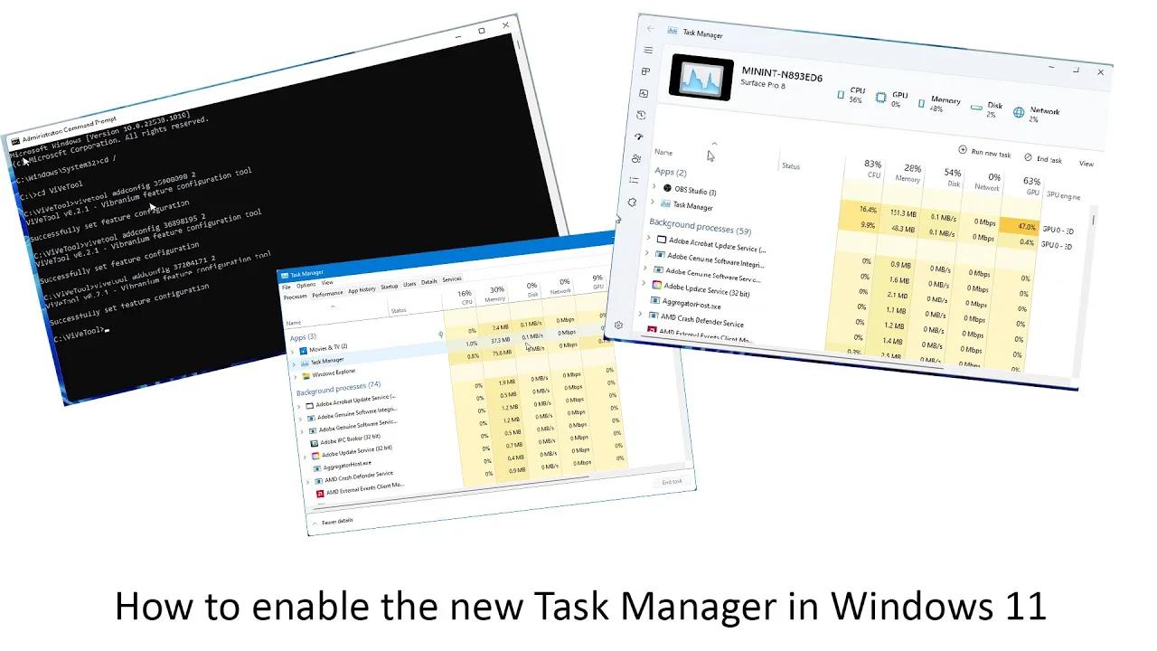 How to Enable The New Task Manager in Windows 11