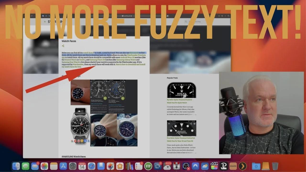 Do you get fuzzy text when screen recording in OBS Studio? This is how ...