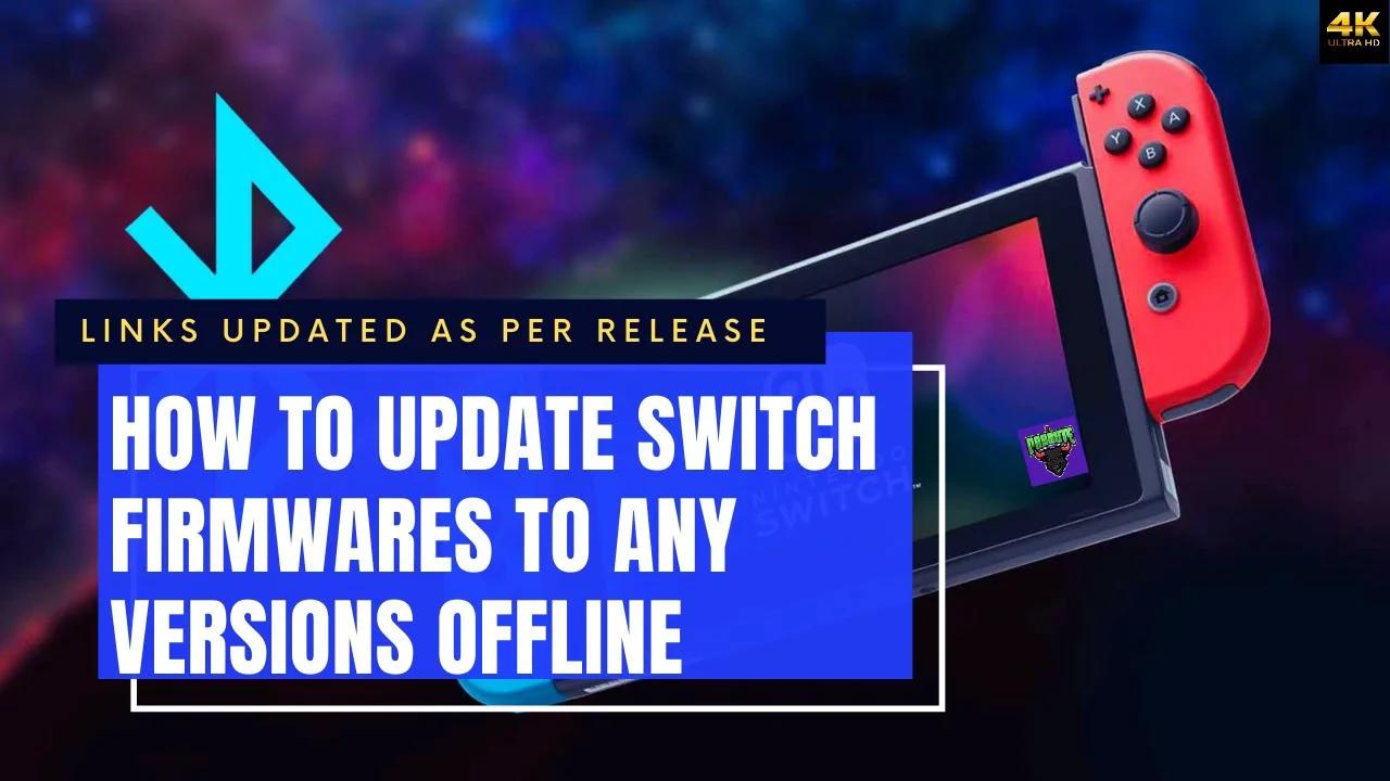 Update Nintendo Switch To The Latest Firmwares Offline Tutorial 13 1 0