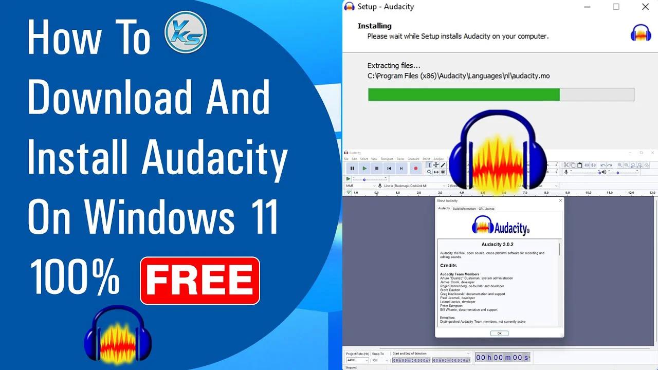 How To Download And Install Audacity On Windows 11 100% Free (2021)