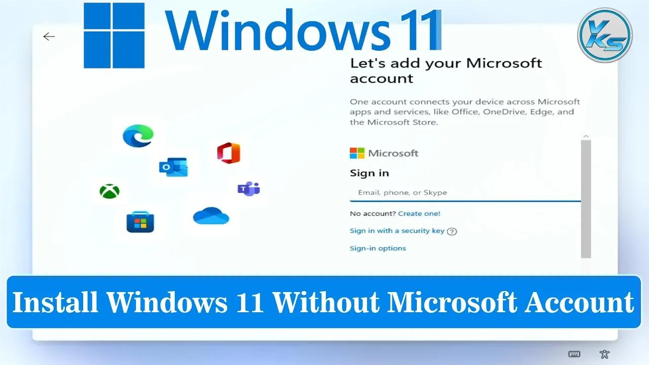 How To Install Windows 11 Without Microsoft Account (No Sign-In)