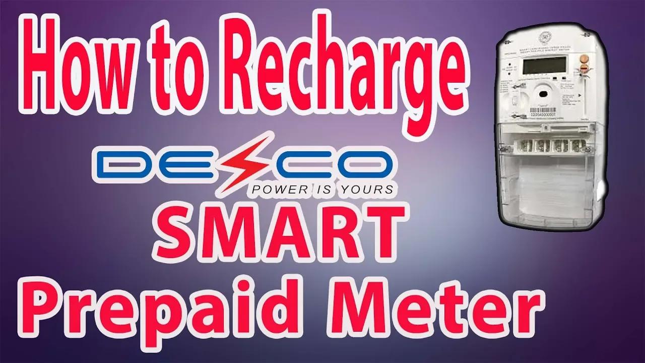 DESCO smart prepaid meter Recharge