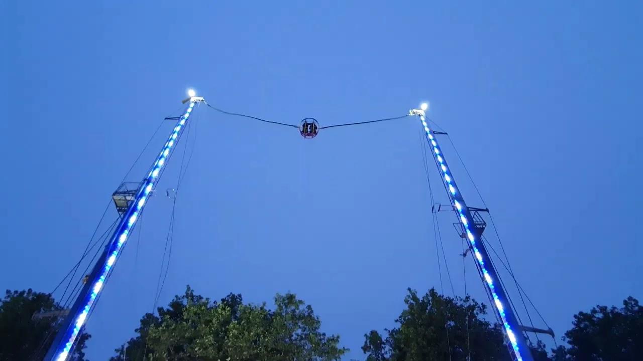XXL Slingshot! Kenny Raywood @ Nottingham Riverside Festival FunFair 2023