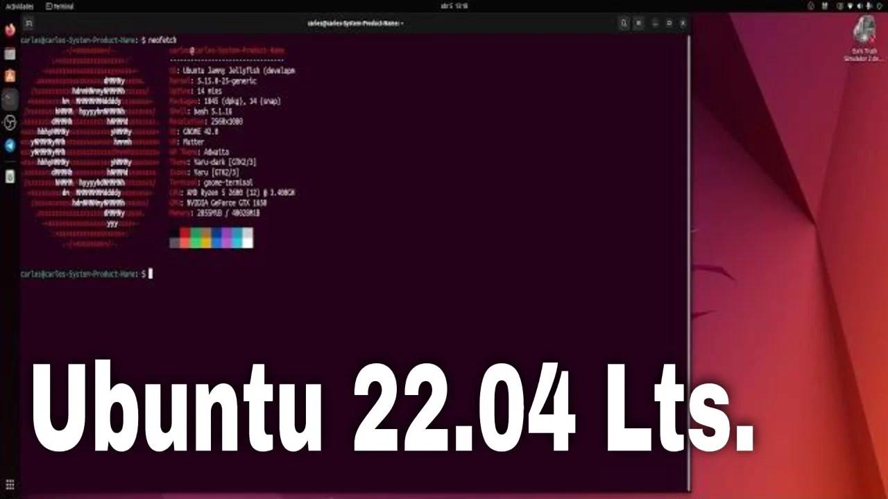 😲😲Ubuntu 22.04 Lts JAMMY JELLYFISH 😲😲PRUEBO LA NUEVA VERSIÓN Y ESTAS SON MIS CONCLUSIONES😲😲