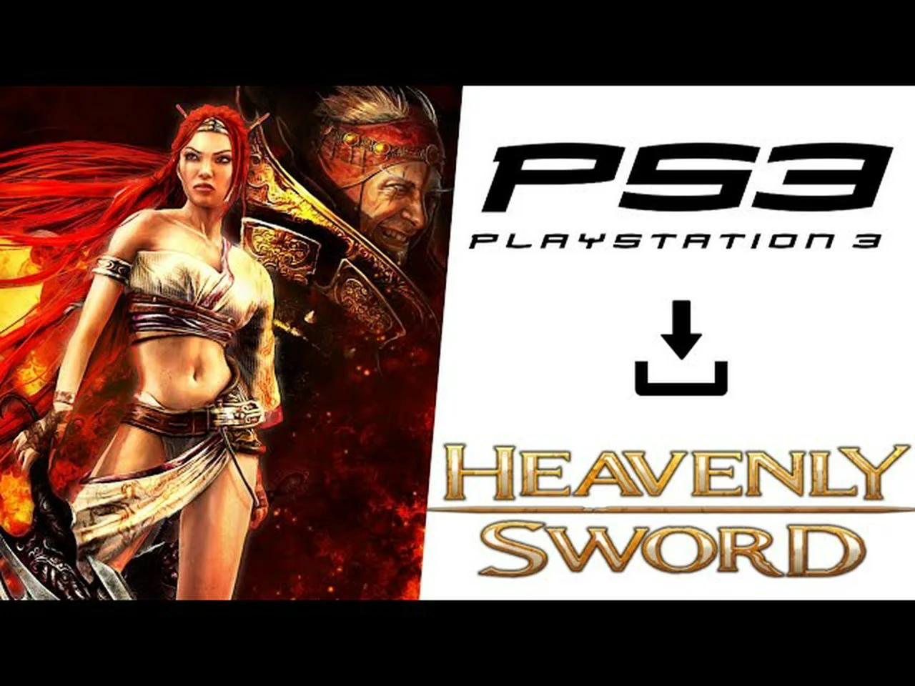 HEAVENLY SWORD - PS3 PKG e PASTA PT-PT