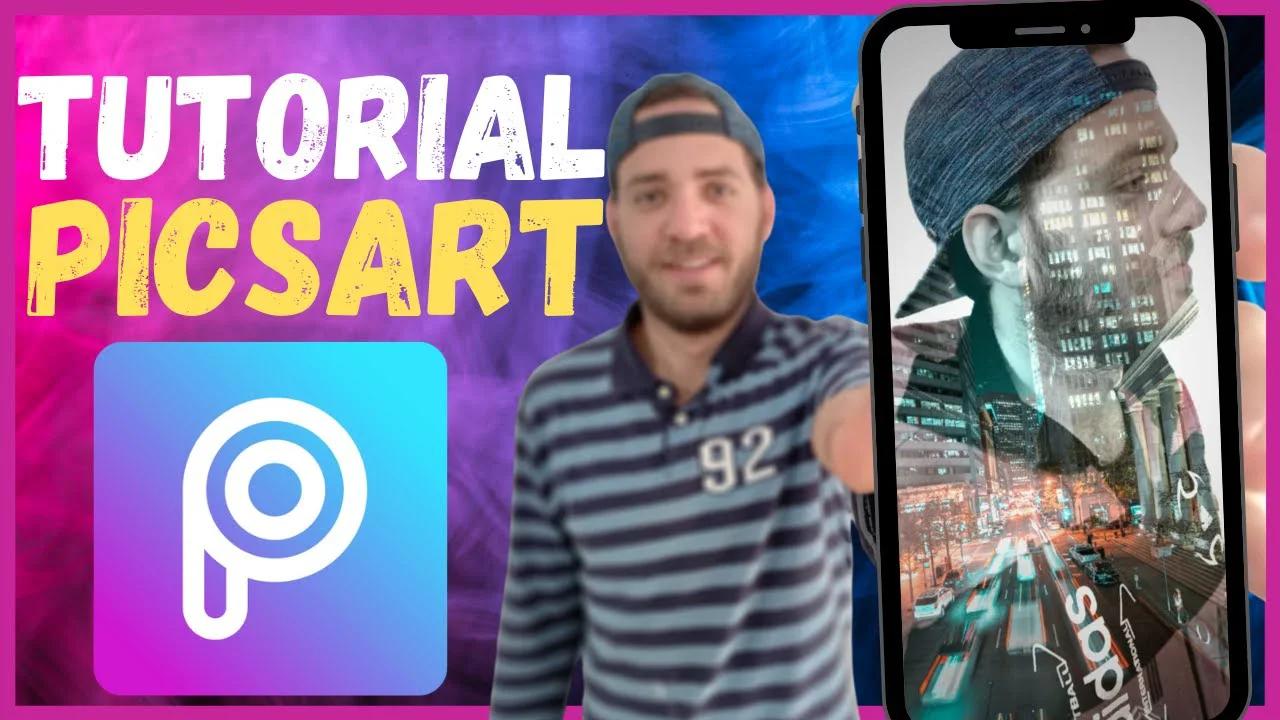 PICSART Como Usar: Ferramenta de Mesclar Fotos - #1