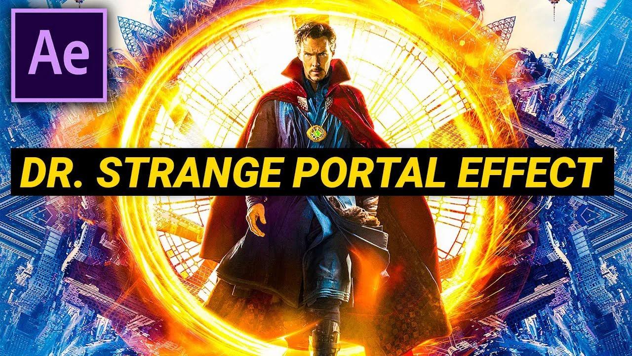 Step Through DR. STRANGE PORTAL in After Effects