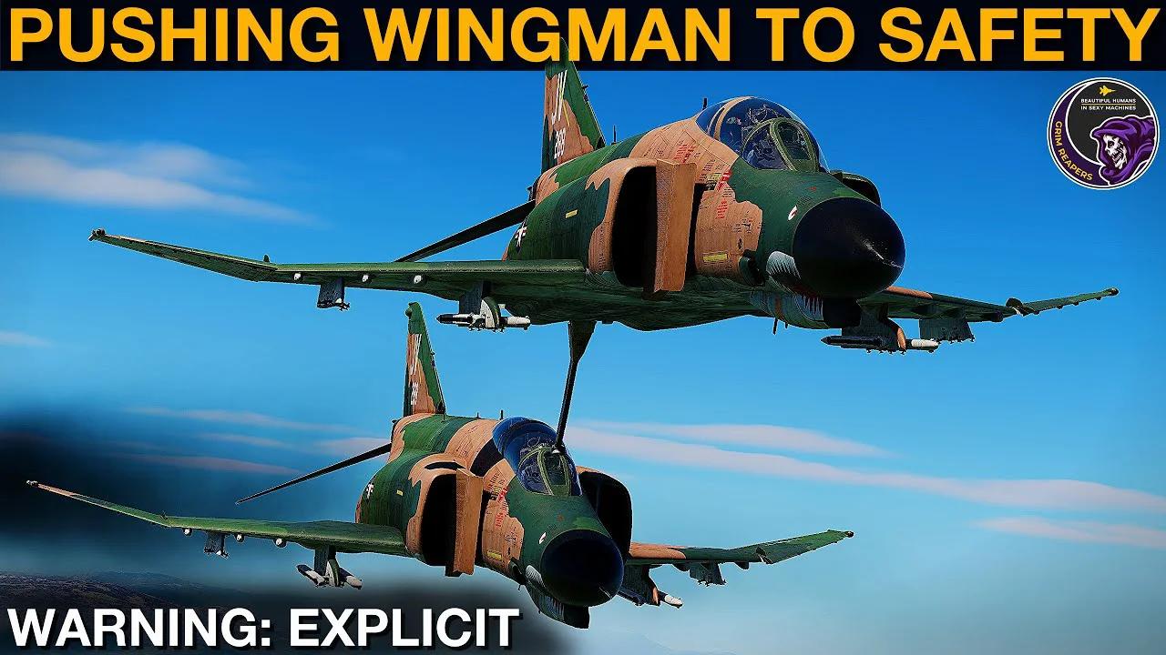 1967 "Pardo's Push" - F-4 Phantom Pushes Wingman To Safety | DCS ...
