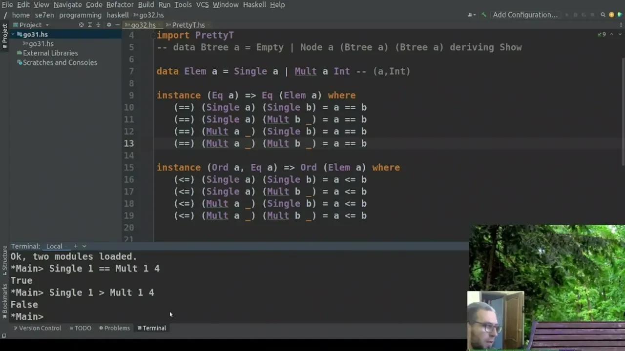 build balanced binary search tree with duplicates in Haskell build balanced binary search tree with duplicates in Haskell