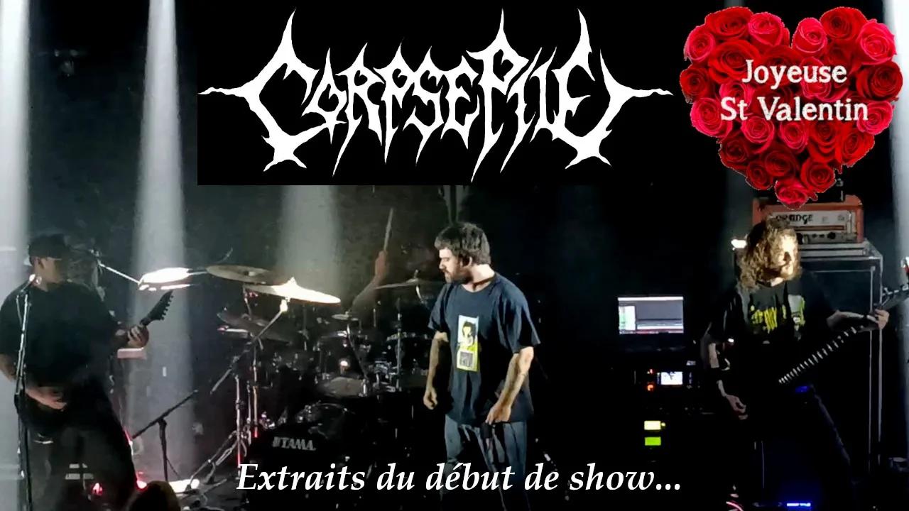CORPSE PILE [Le Ferailleur 14/02/2026 Nantes - FR] (début de show)