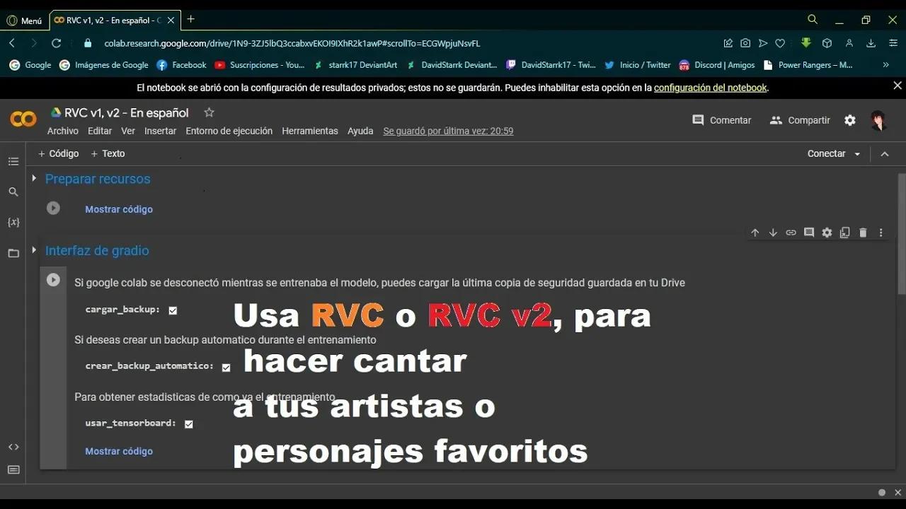 como usar RVC y RVC v2, metodo rapido