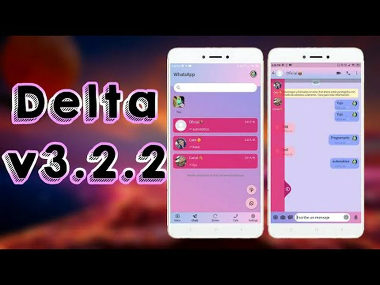 Delta v3.2.2 Basado en Fouad, Animación de Pantalla, Style Facebook, Instagram, Mayo 2020🔥