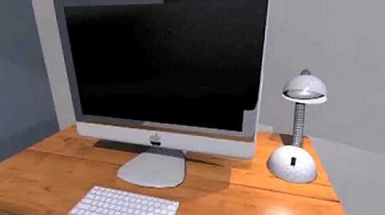 iMac Animation in Cheetah3D