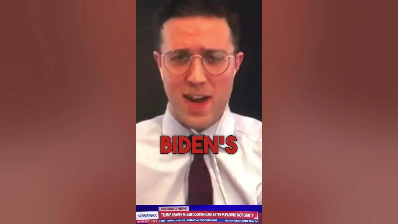 Epic Mic Drop On Newsmax About Trump’s Charges & Biden’s Crimes