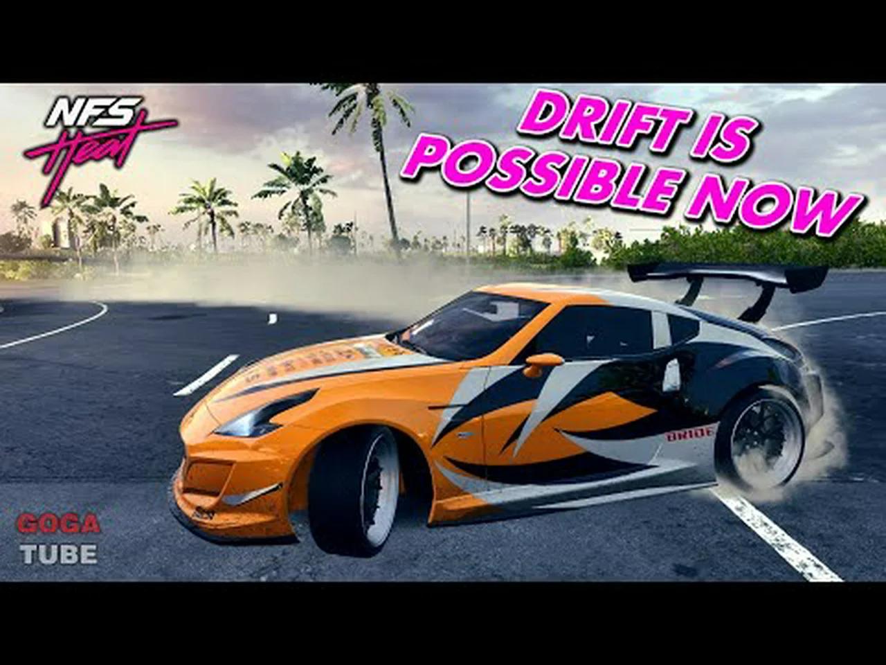 NFS Heat Drift with UNITE Mod - Nissan 370Z Drifting