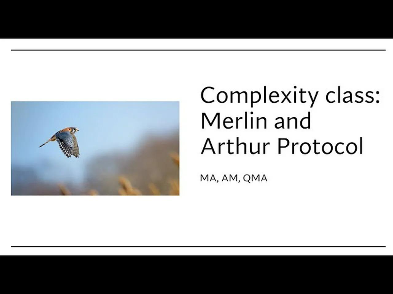 Complexity class Merlin and Arthur Protocol: AM MA QMA