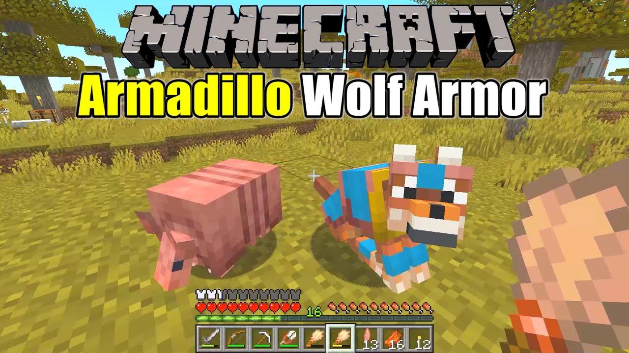 Minecraft Survival - Armadillo and Wolf Armor (Survive & Thrive 2024 ...